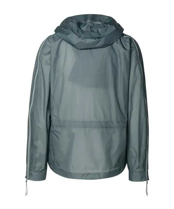 C.P. COMPANY Series Pertex Logo Printed Jacket - Green