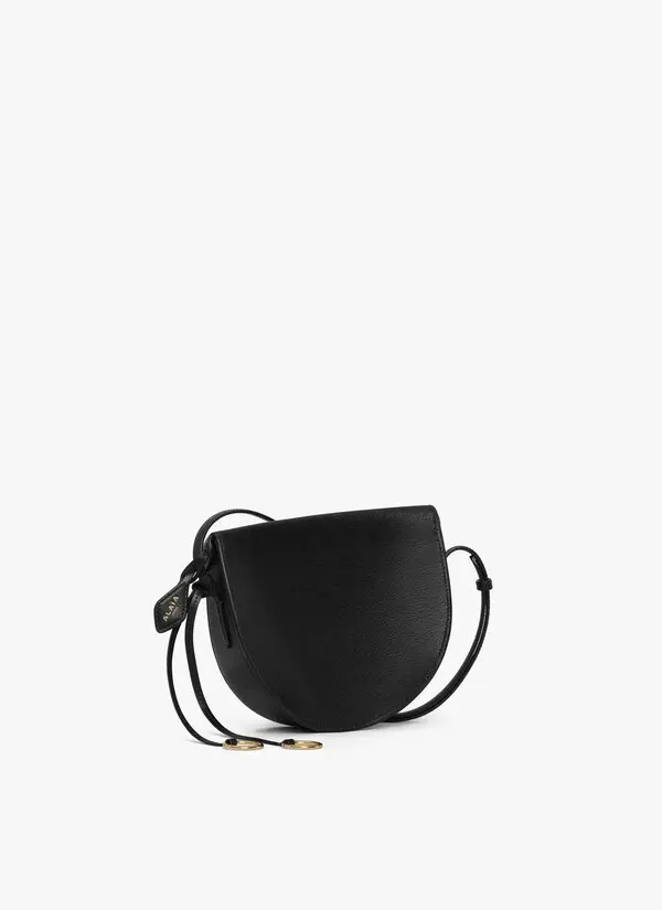 Alaïa Ring Leather Shoulder Bag