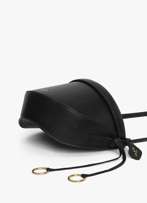 Alaïa Ring Leather Shoulder Bag