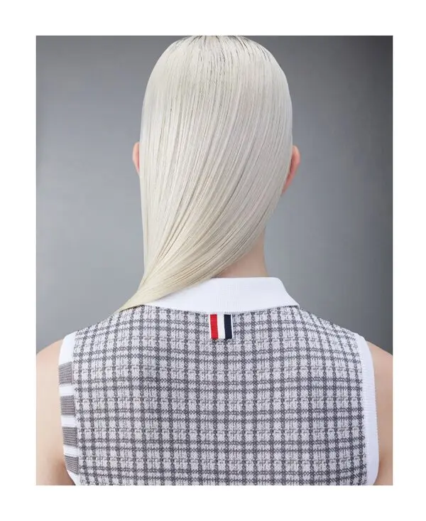 Thom Browne Four-bar Knitted Vest