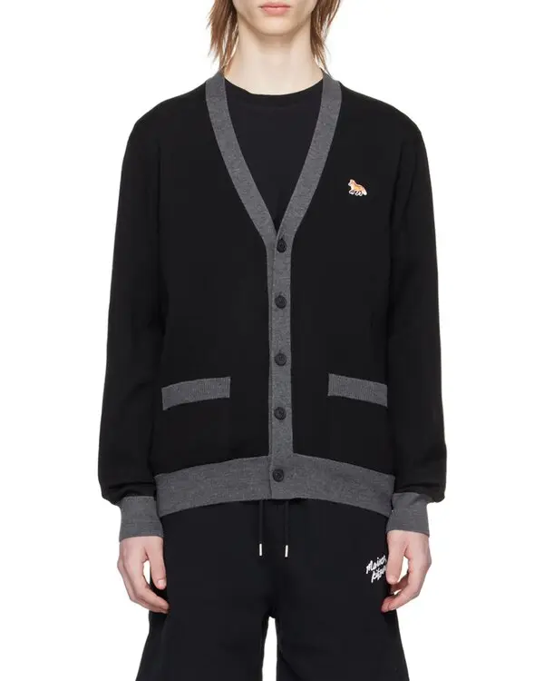 Maison Kitsuné Baby Fox Patch Cardigan