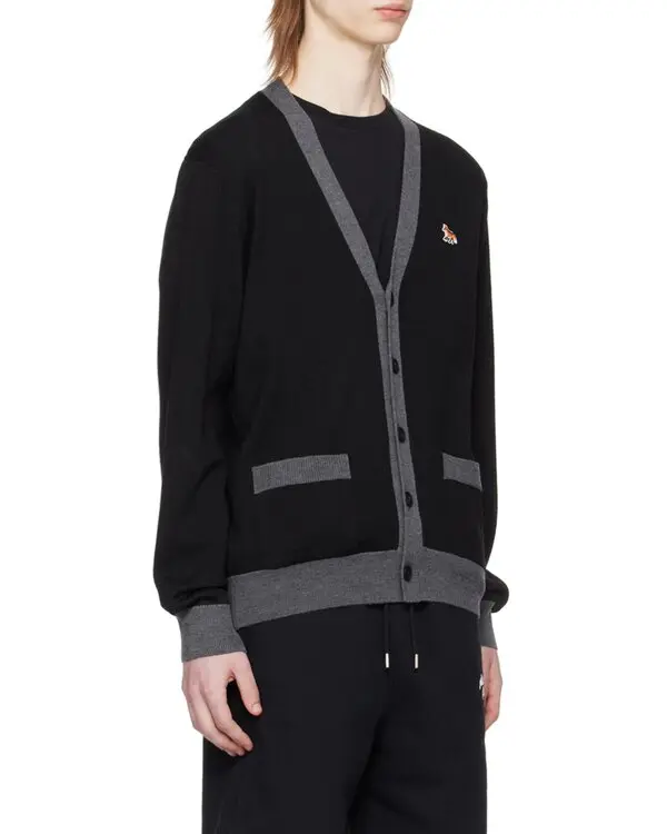 Maison Kitsuné Baby Fox Patch Cardigan