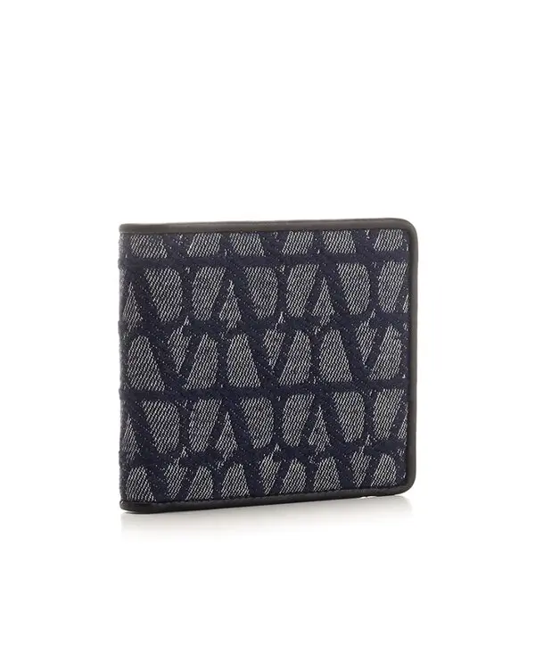 Valentino Garavani All-over Logo Patterned Wallet