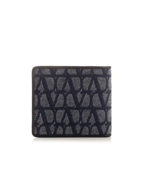 Valentino Garavani All-over Logo Patterned Wallet