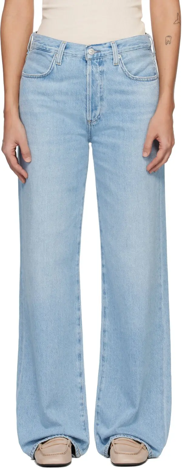 Citizens Of Humanity Annina Straight Leg Jeans - Blue
