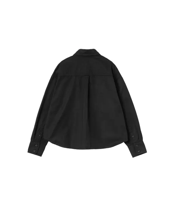 Carhartt Work In Progress Buttoned Patch-pocket Shirt - Black