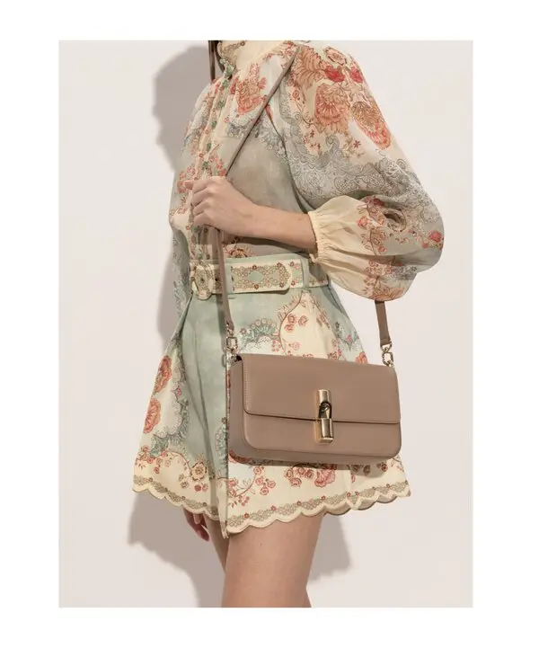 Furla Iride Small Shoulder Bag - Brown