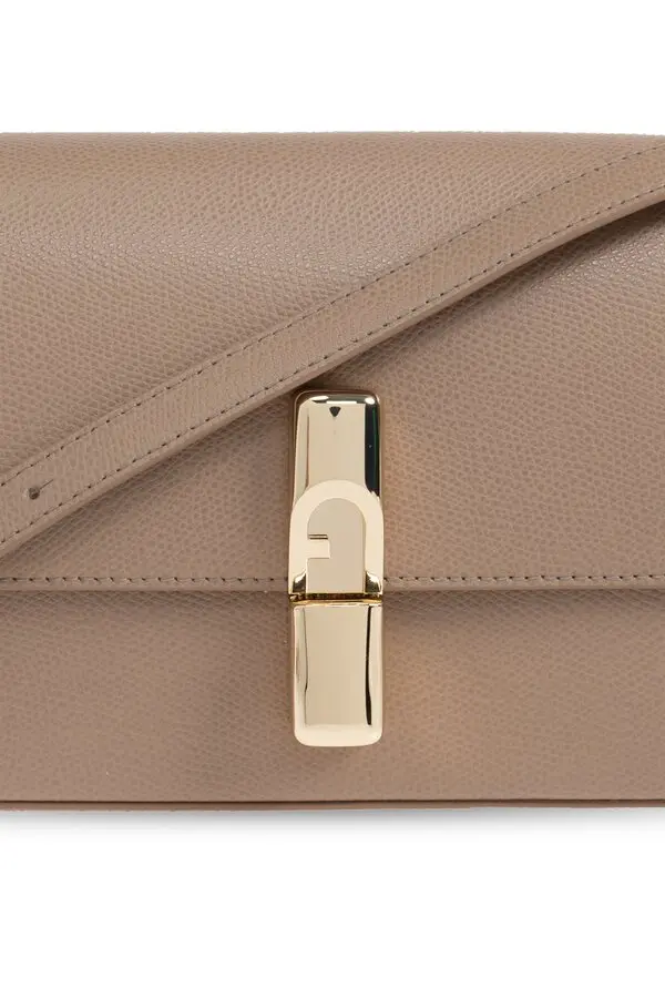 Furla Iride Small Shoulder Bag - Brown