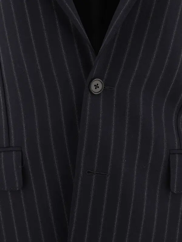 Celine Striped Wool Blazer