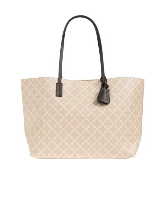 BY MALENE BIRGER Abigail Printed Tote Bag - Nude