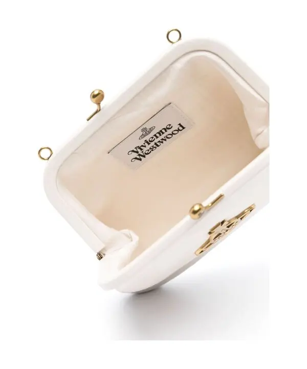 VIVIENNE WESTWOOD Orb Plaque Clutch Bag