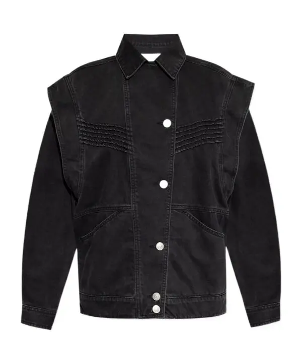 Isabel Marant Étoile Harmon Button-up Jacket - Black