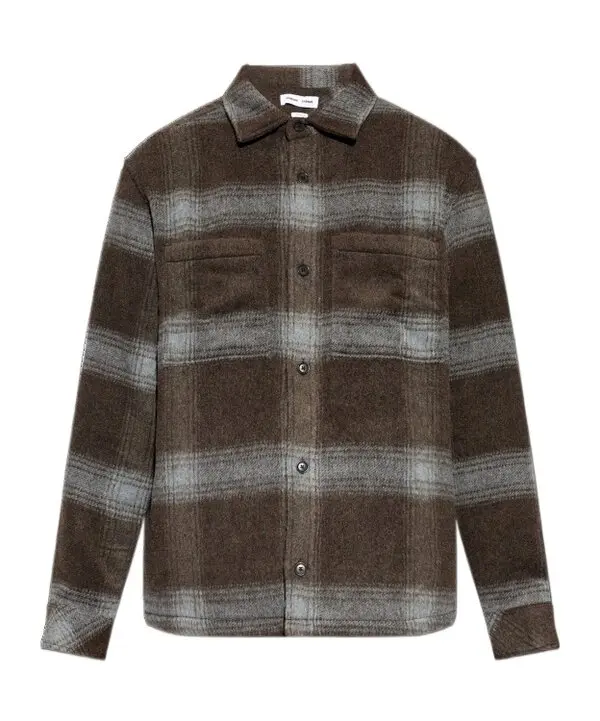 SAMSOE SAMSOE Sacastor Check-pattern Button Shirt