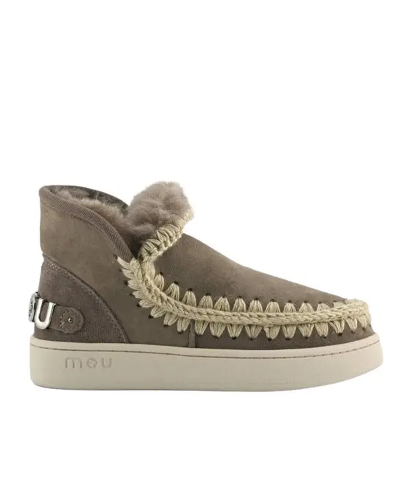 Mou Eskimo Ankle Boots - Nude