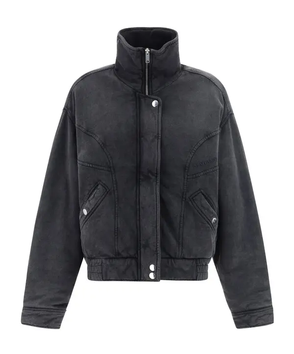 Isabel Marant Étoile Paverti Panelled Zipped Bomber Jacket