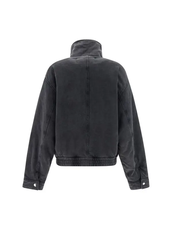 Isabel Marant Étoile Paverti Panelled Zipped Bomber Jacket