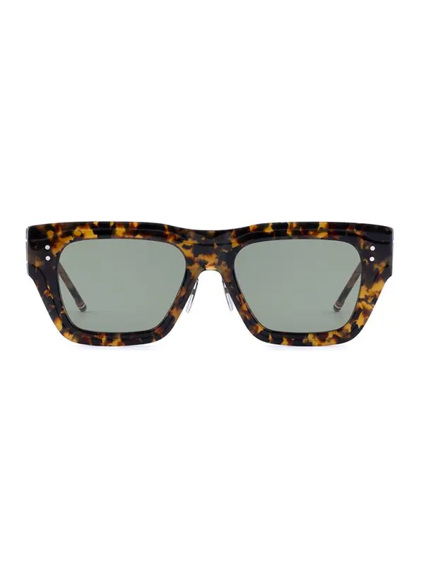 Thom Browne Geometric Frame Sunglasses - Gray