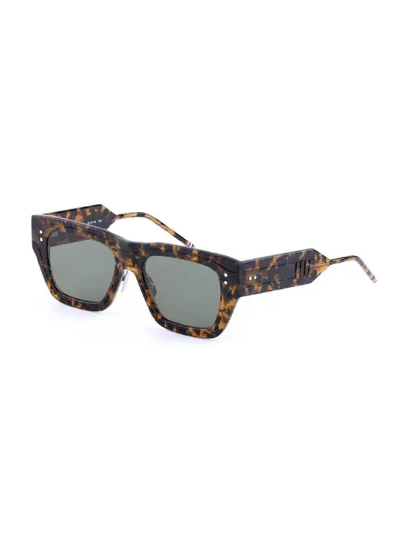 Thom Browne Geometric Frame Sunglasses - Gray