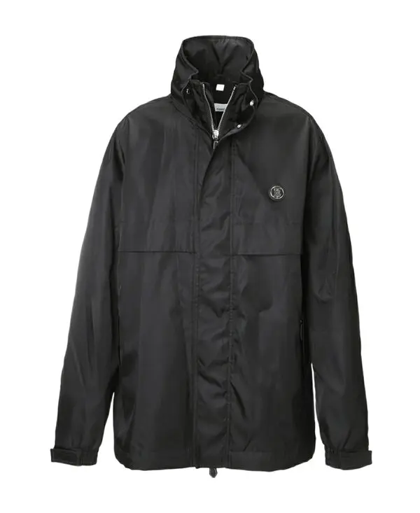 Burberry Logo Zip Up Casual Jacket