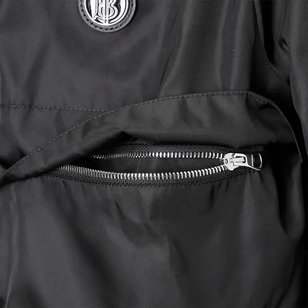 Burberry Logo Zip Up Casual Jacket
