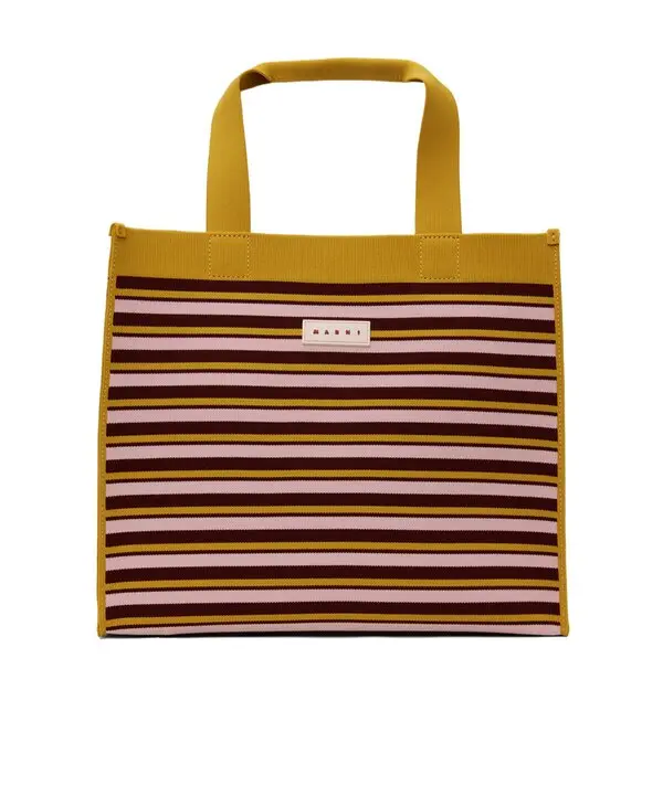 Marni Medium Striped Handbag