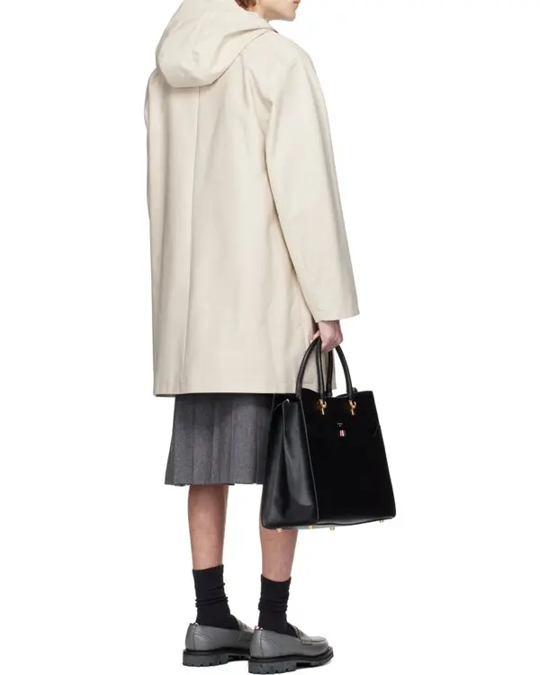 Thom Browne Hooded Cotton Parka