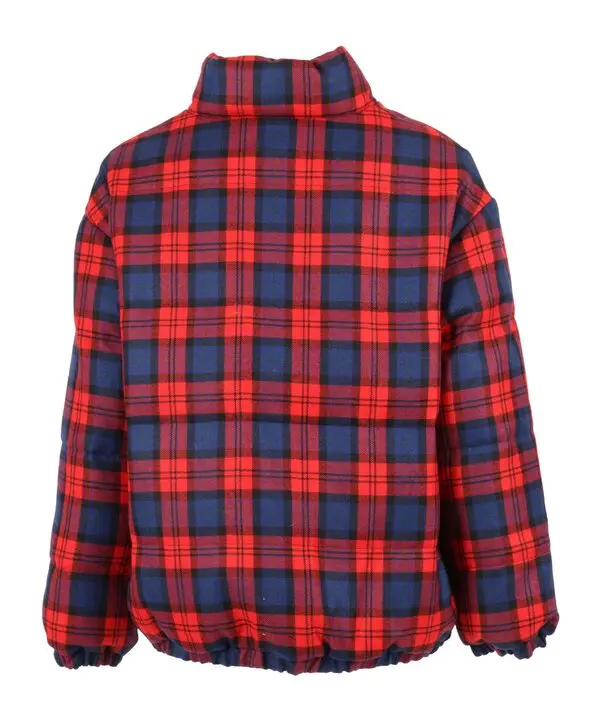 Fendi Reversible Plaid Puffer Jacket