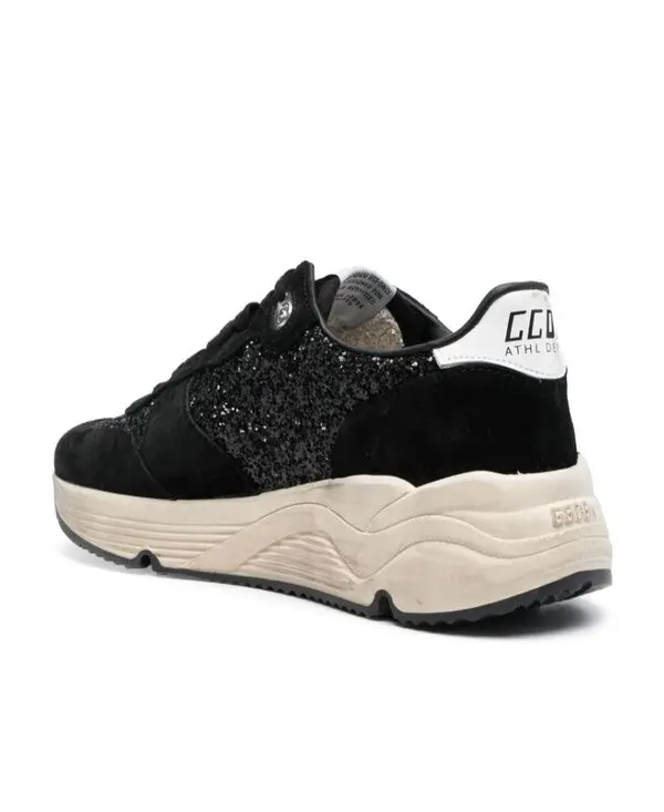 GOLDEN GOOSE Running Sole Glittered Sneakers