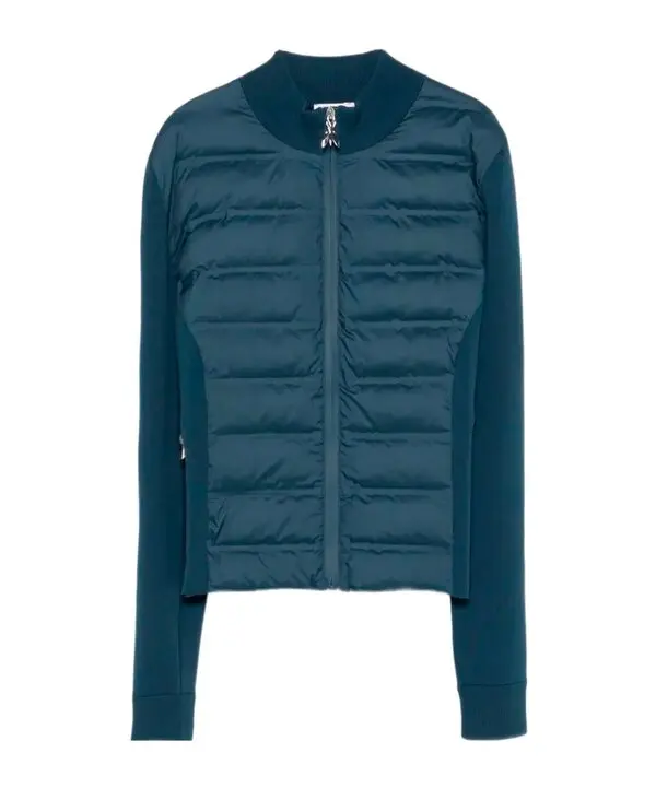 Patrizia Pepe Quilted Zipped Puffer Jacket