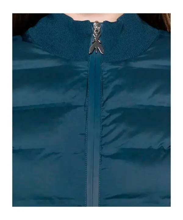 Patrizia Pepe Quilted Zipped Puffer Jacket