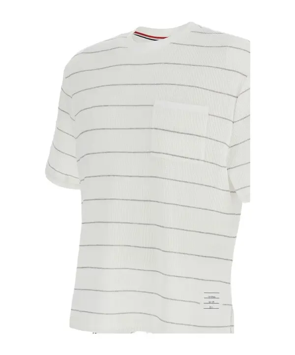 Thom Browne Crewneck Striped T-shirt