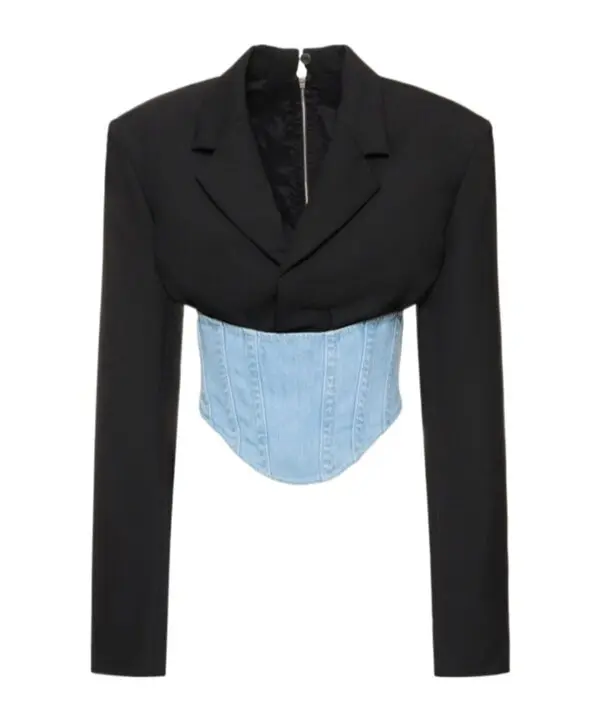 DION LEE Patchwork Casual Jacket