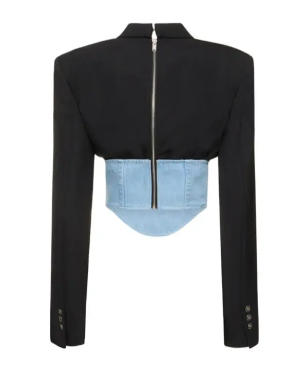 DION LEE Patchwork Casual Jacket