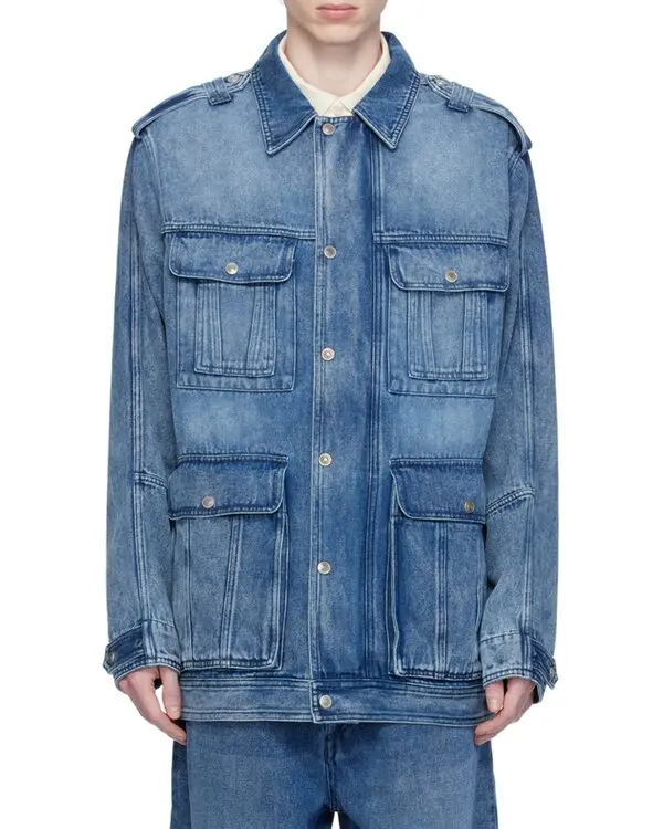Isabel Marant Étoile Taho Long-sleeved Denim Jacket