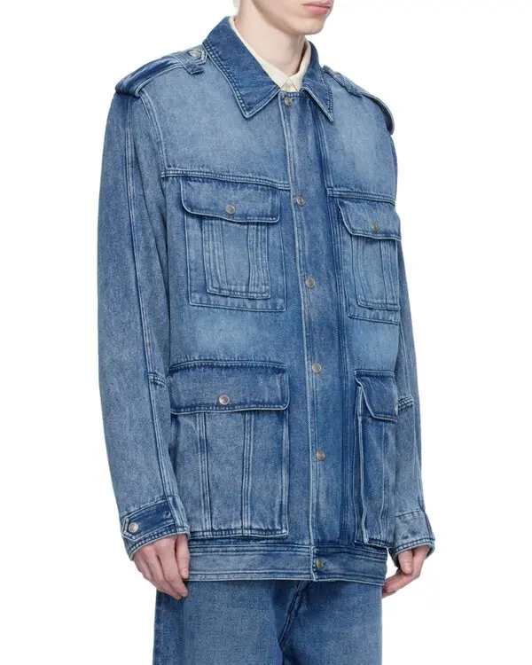Isabel Marant Étoile Taho Long-sleeved Denim Jacket