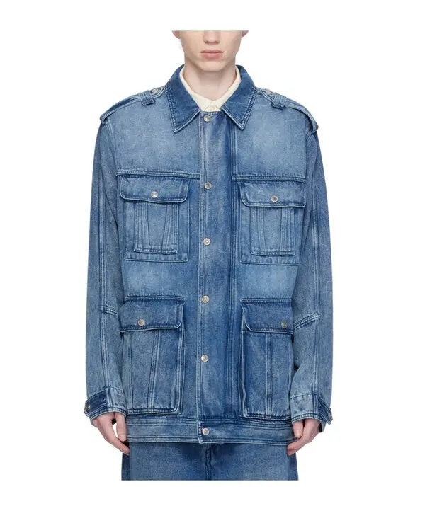 Isabel Marant Étoile Taho Long-sleeved Denim Jacket