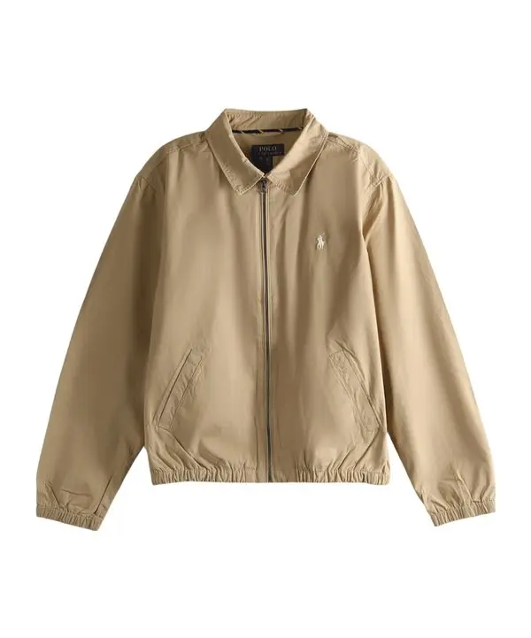 Polo Ralph Lauren Logo Detail Zip-up Jacket - Beige