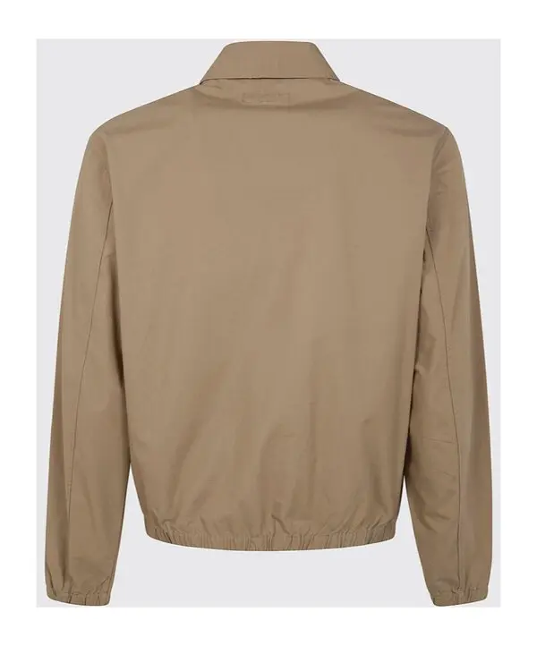 Polo Ralph Lauren Logo Detail Zip-up Jacket - Beige