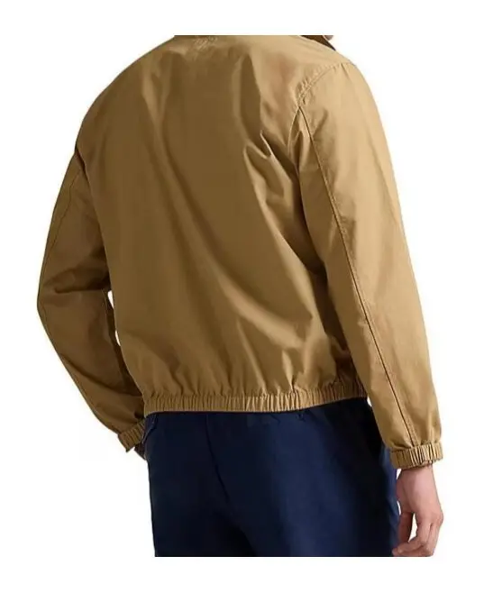 Polo Ralph Lauren Logo Detail Zip-up Jacket - Beige