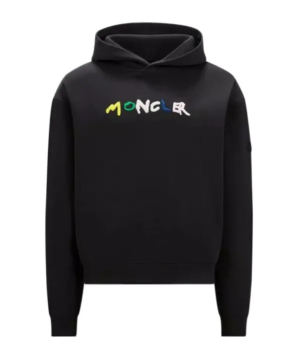 Moncler Embroidered Logo Hoodie