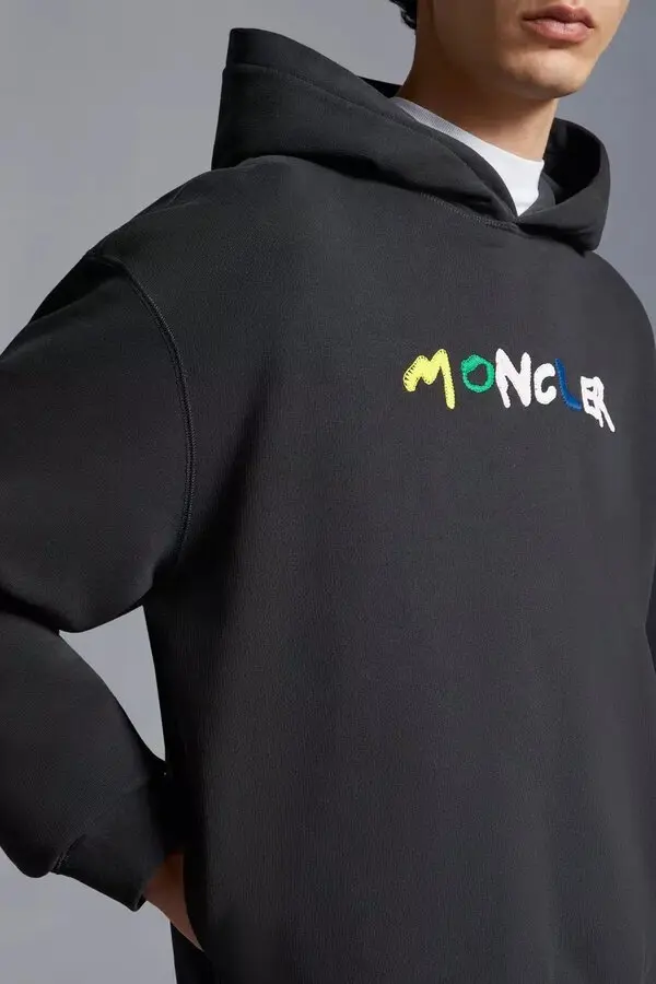 Moncler Embroidered Logo Hoodie