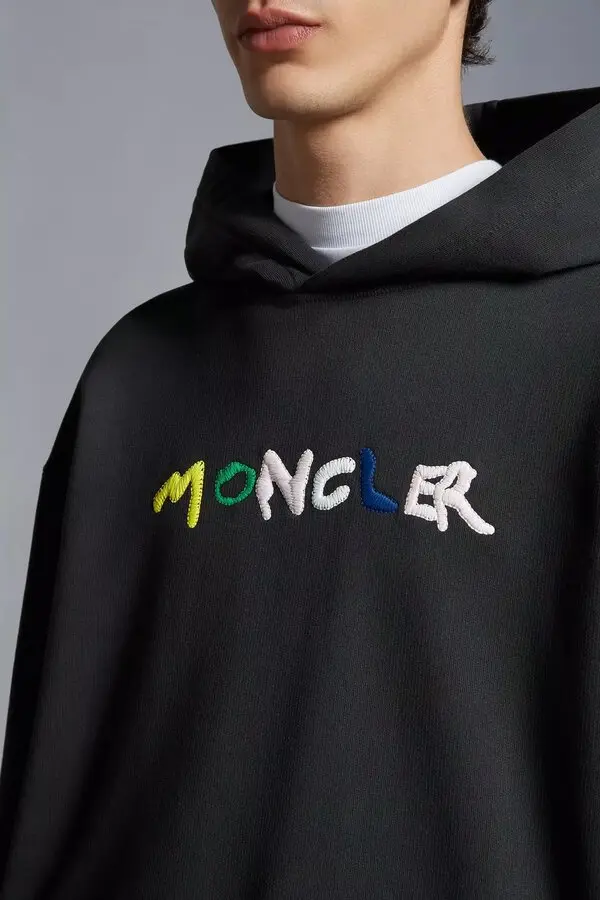 Moncler Embroidered Logo Hoodie