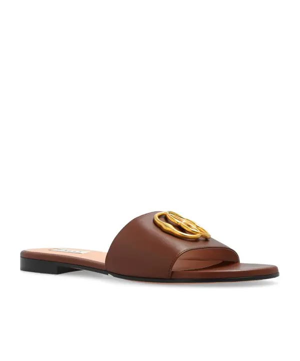 Bally Logo Slip-on Sandals