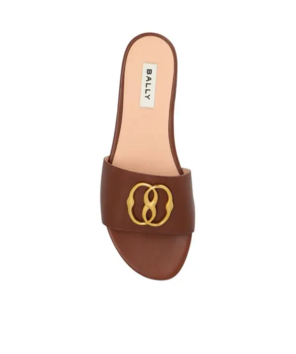 Bally Logo Slip-on Sandals
