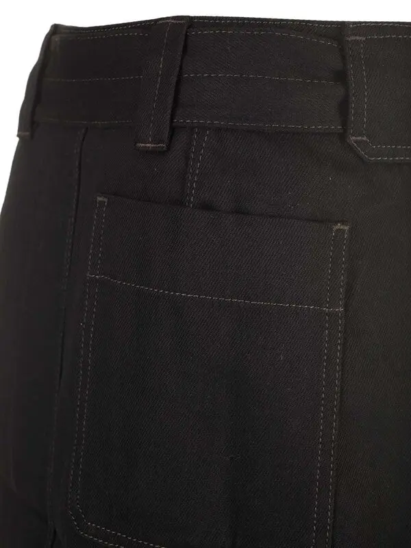 LEMAIRE Belted Apron Midi Skirt