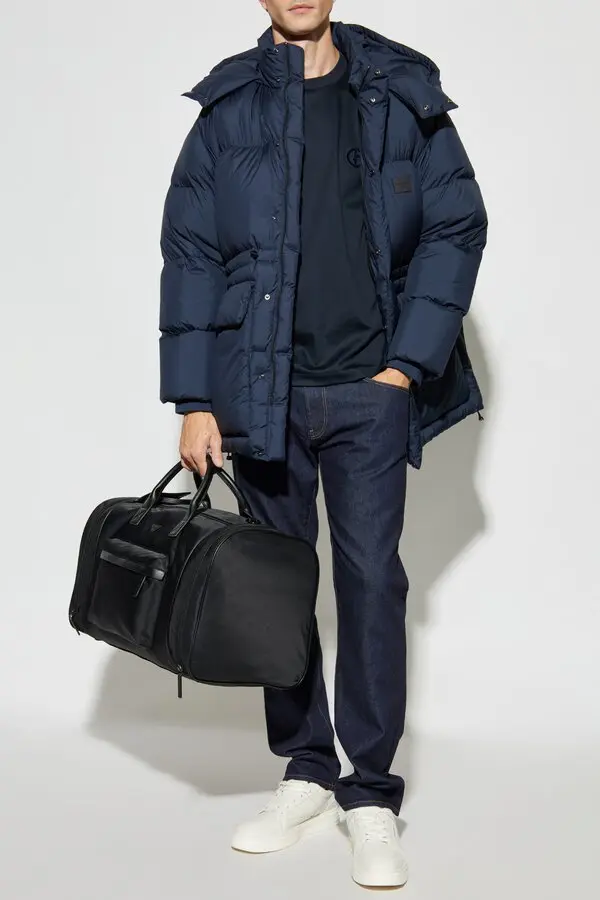 Emporio Armani Detachable Hood Down Jacket