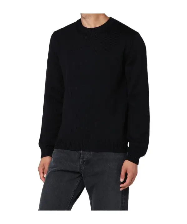 ROBERTO COLLINA Long-sleeved Crewneck Jumper