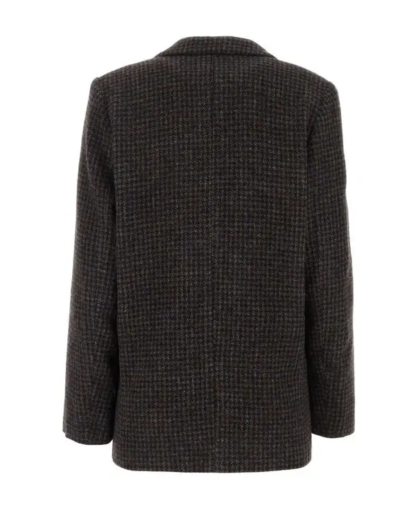 Isabel Marant Étoile Houndstooth Wool Blazer