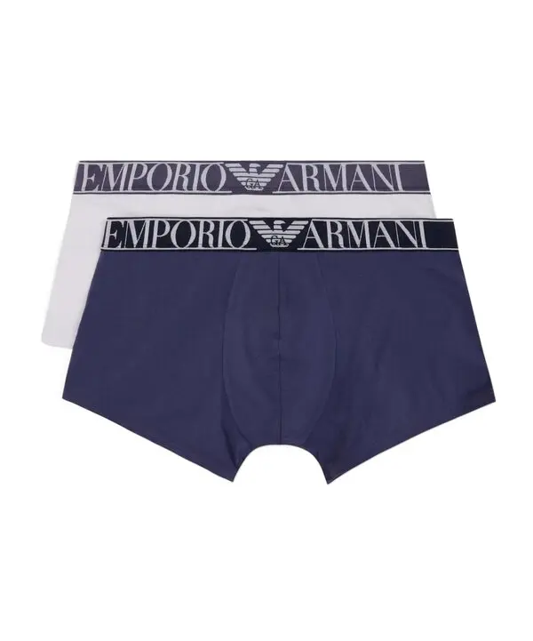 Emporio Armani Elastic Waist Underwear Two-piece - Blue
