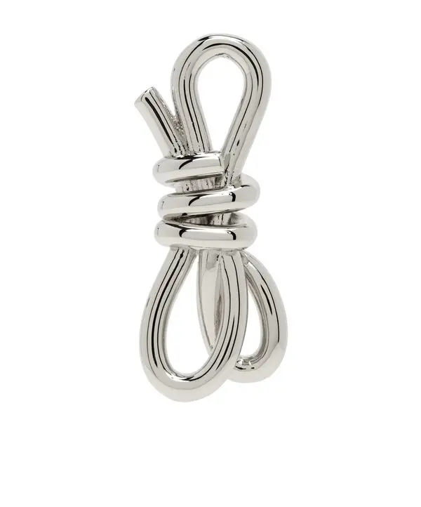 MAISON MARGIELA Mono Knot Earring - Silver
